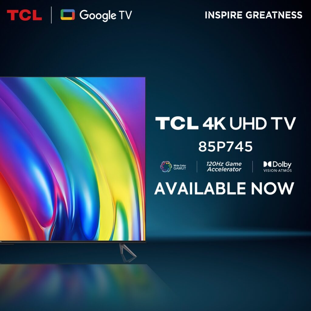 TCL P745: Elevate Your Home Theater with Cutting-Edge 4K UHD Google TV ...